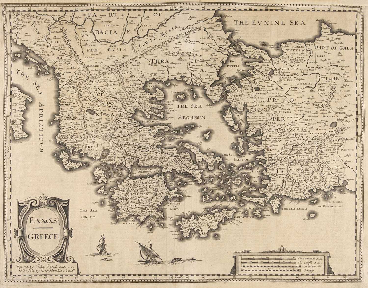 Lot 176 - Greece. Speed (John), Greece, George Humble,