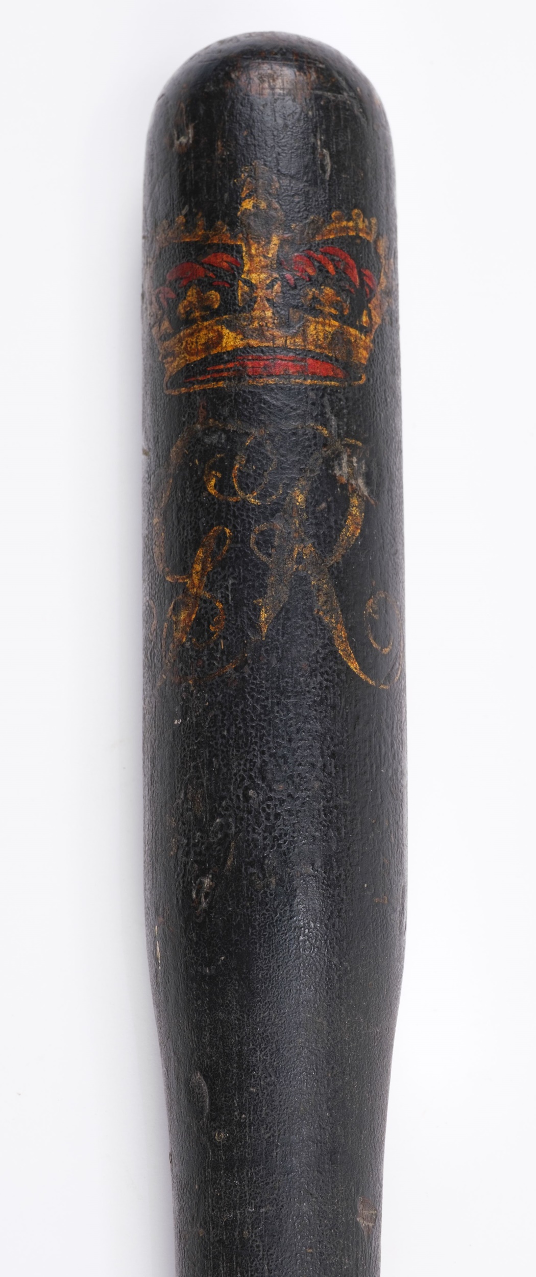 Lot 247 - Truncheon. A George III wooden 'Lowther'