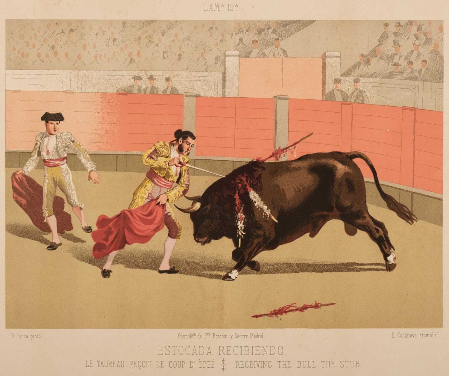 Lot 245 - Bullfighting. Perea (Daniel), A Collection