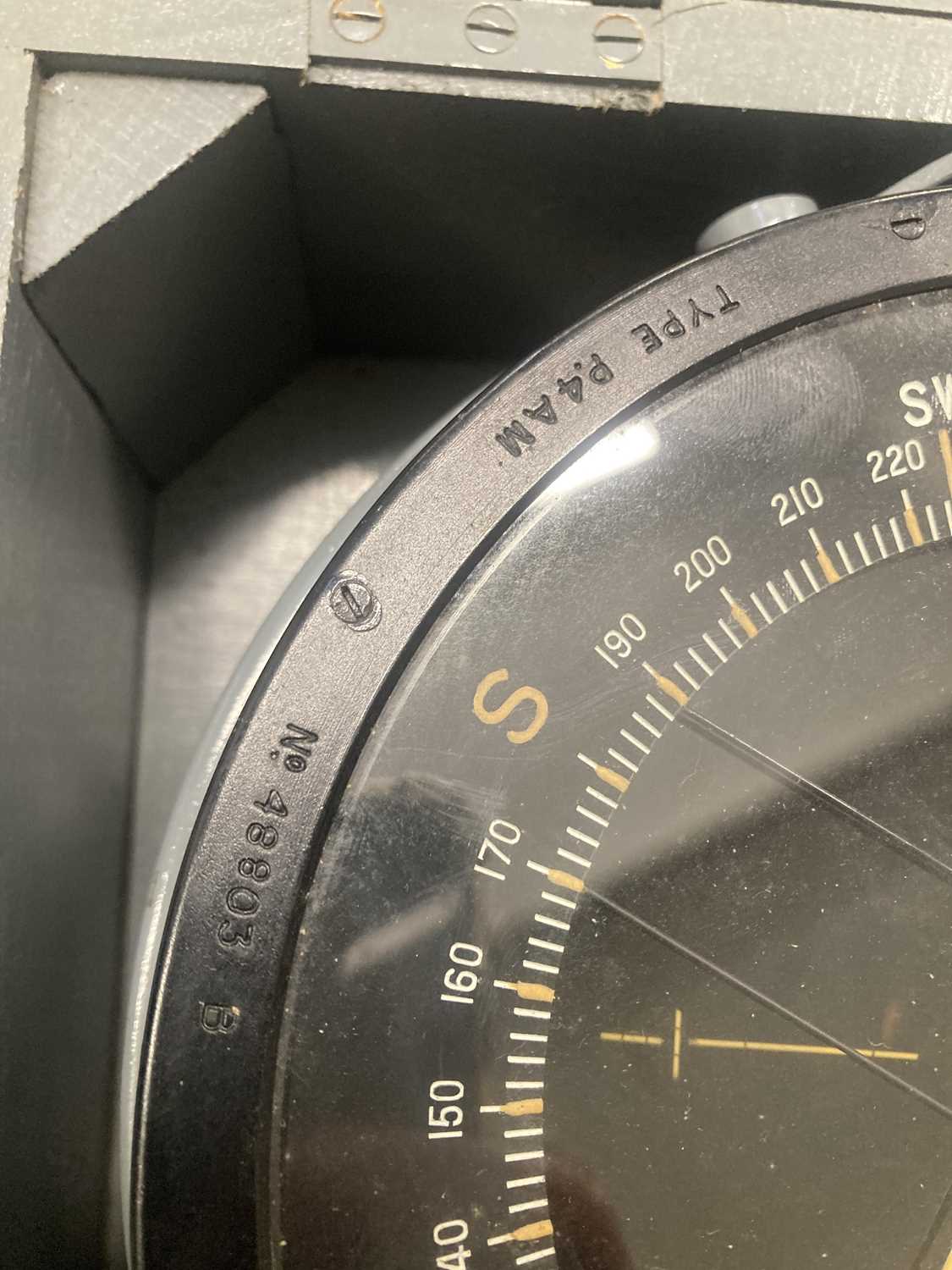 Lot 451 - RAF Compass. A WWII RAF P.4 AM compass,