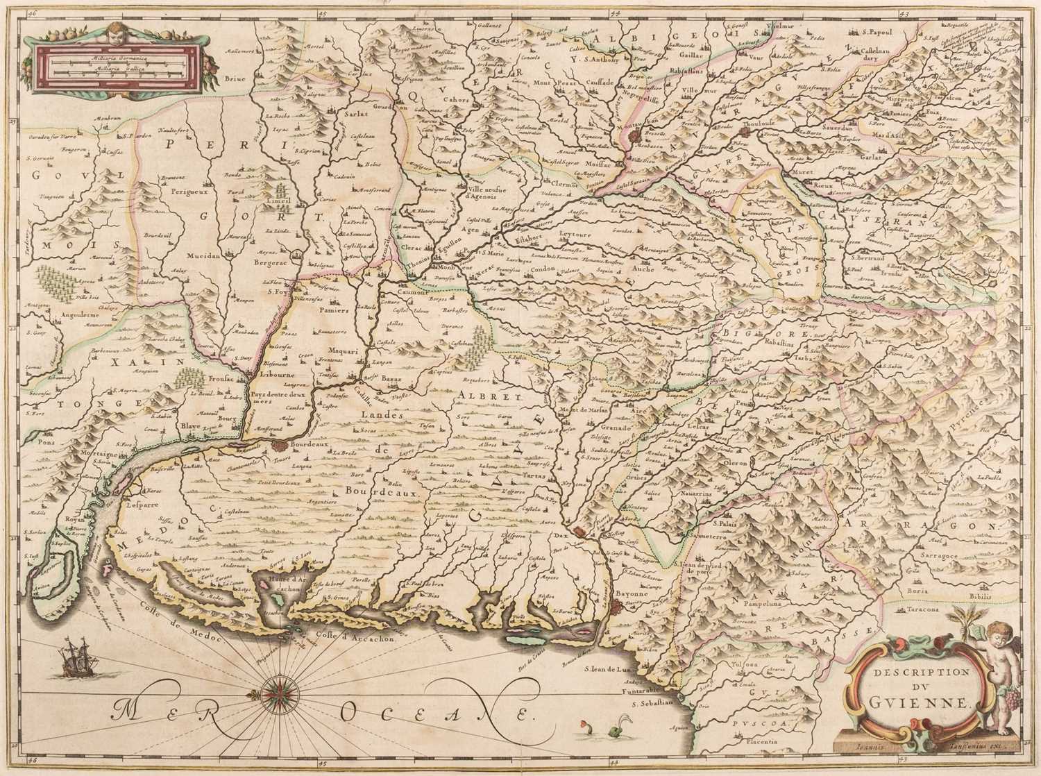 Lot 173 - France. A Collection of 28 Maps, 17th - 19th