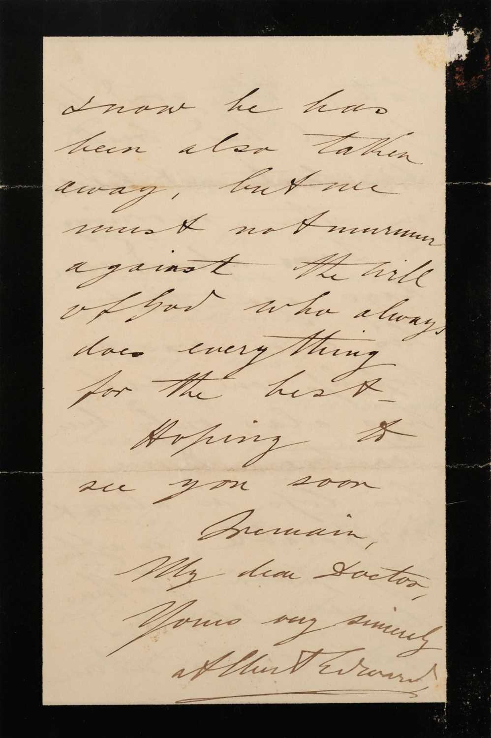 Lot 307 - Edward VII (1841-1910), King of the United