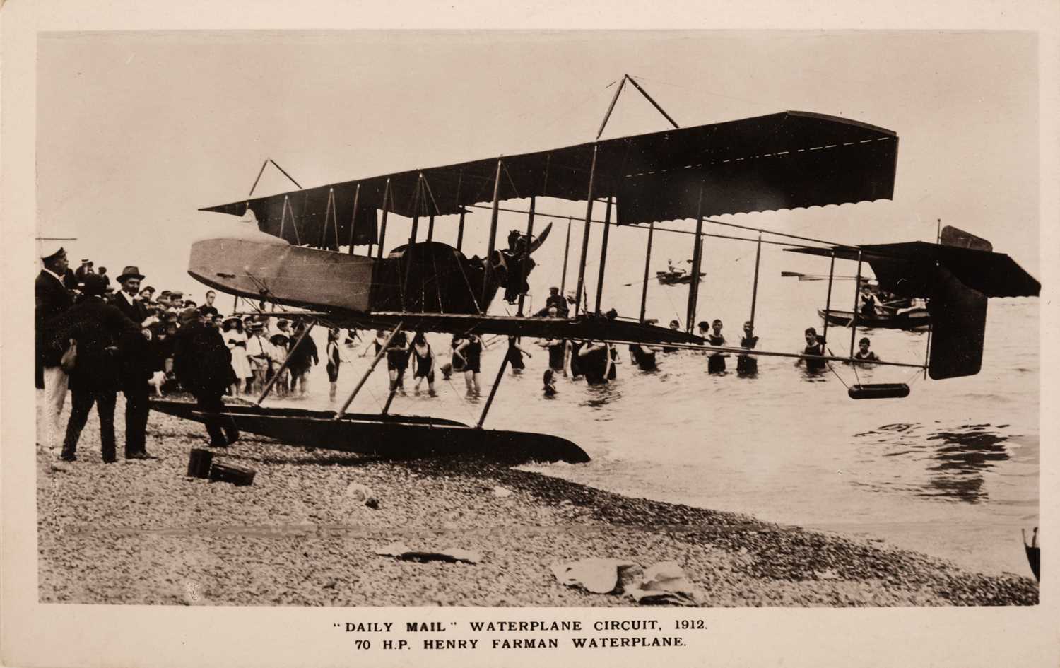 Lot 186 - Aviation & Transport postcards. A group of