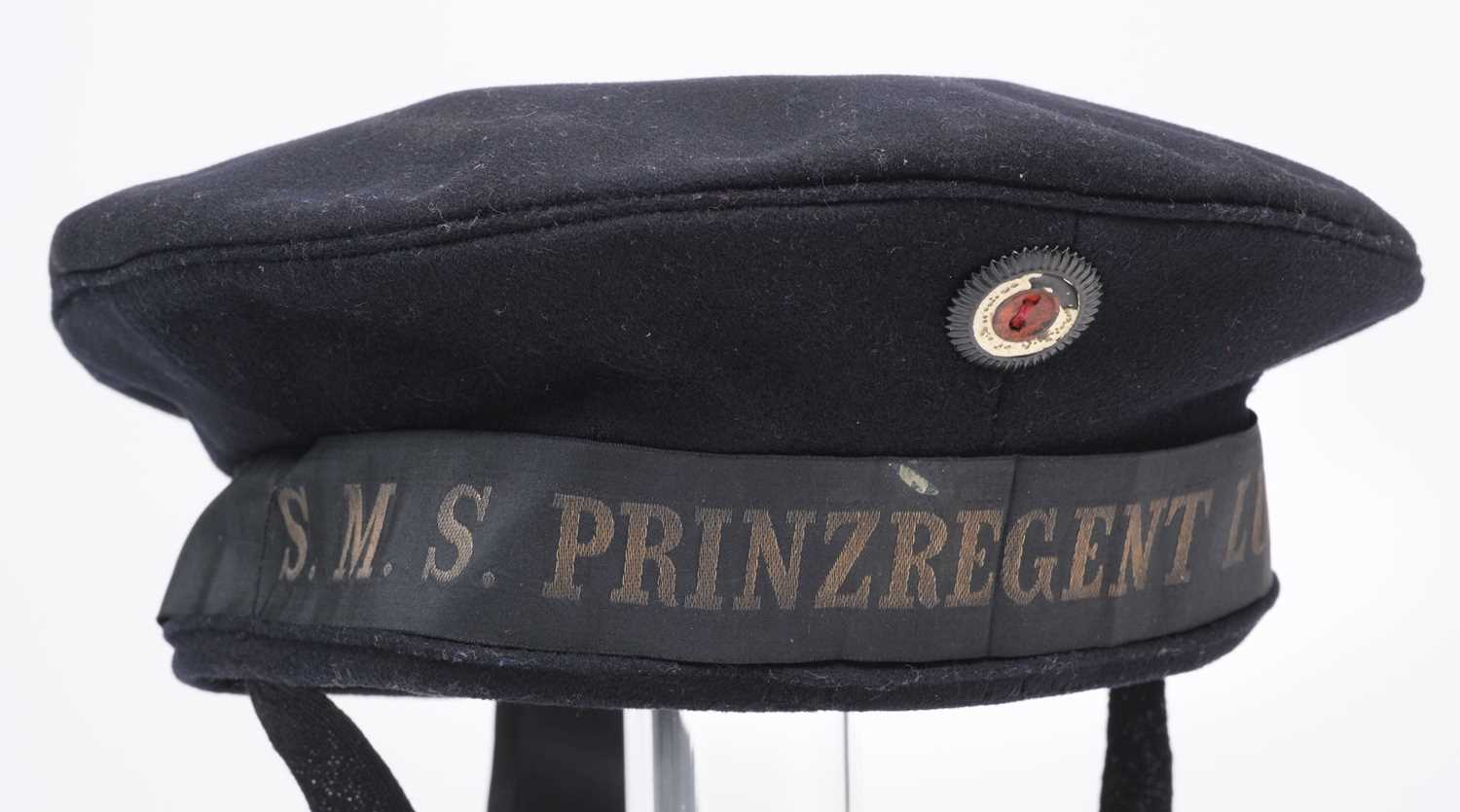 Lot 278 - Imperial German Naval Cap. A WWI naval