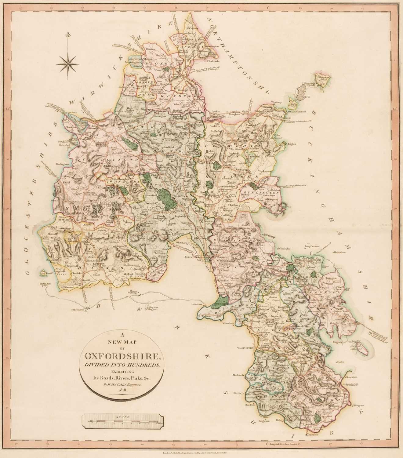 Lot 107 - Cary (John). A Collection of 15 maps of