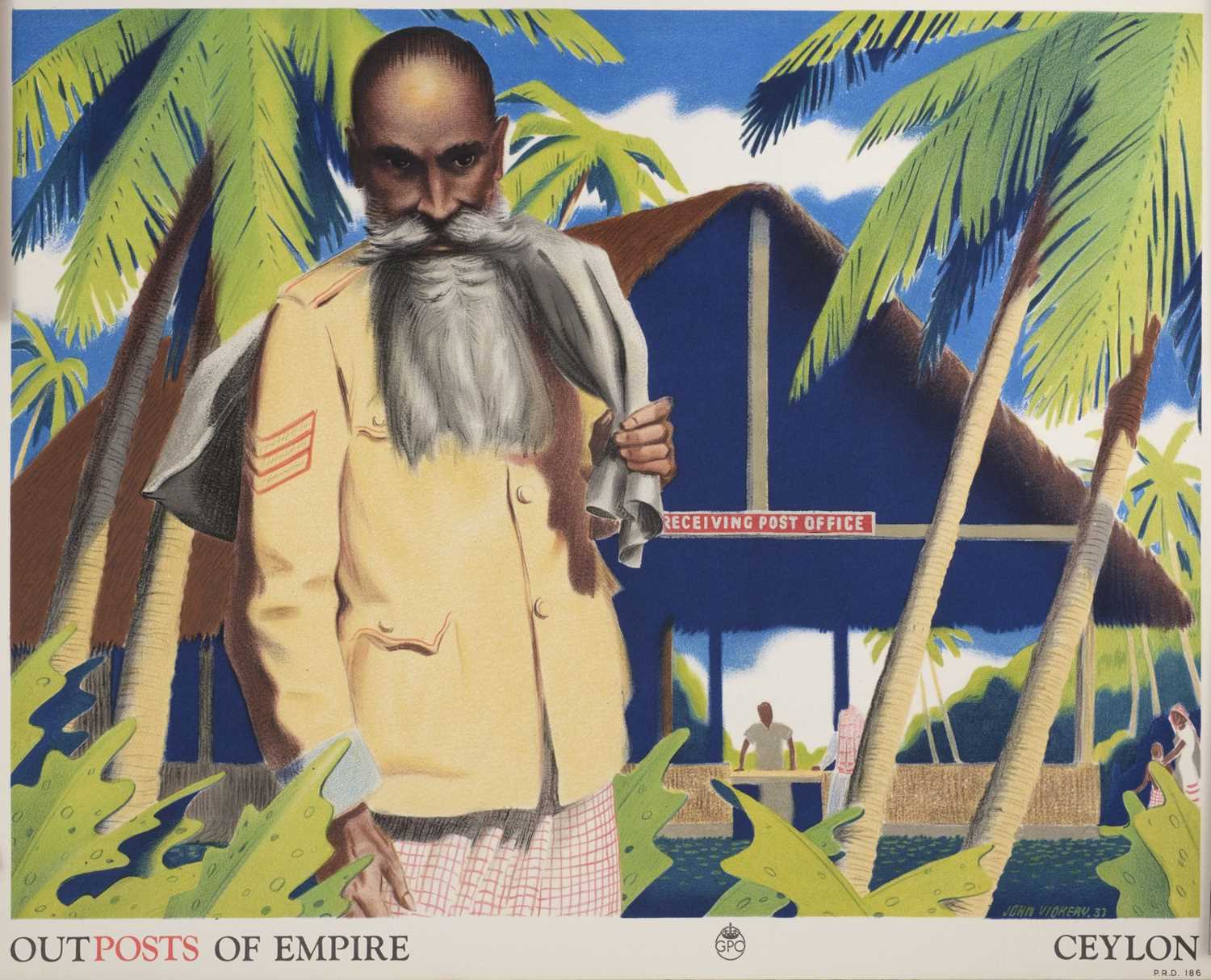 Lot 245 - Outposts of Empire, Ceylon, London: GPO,