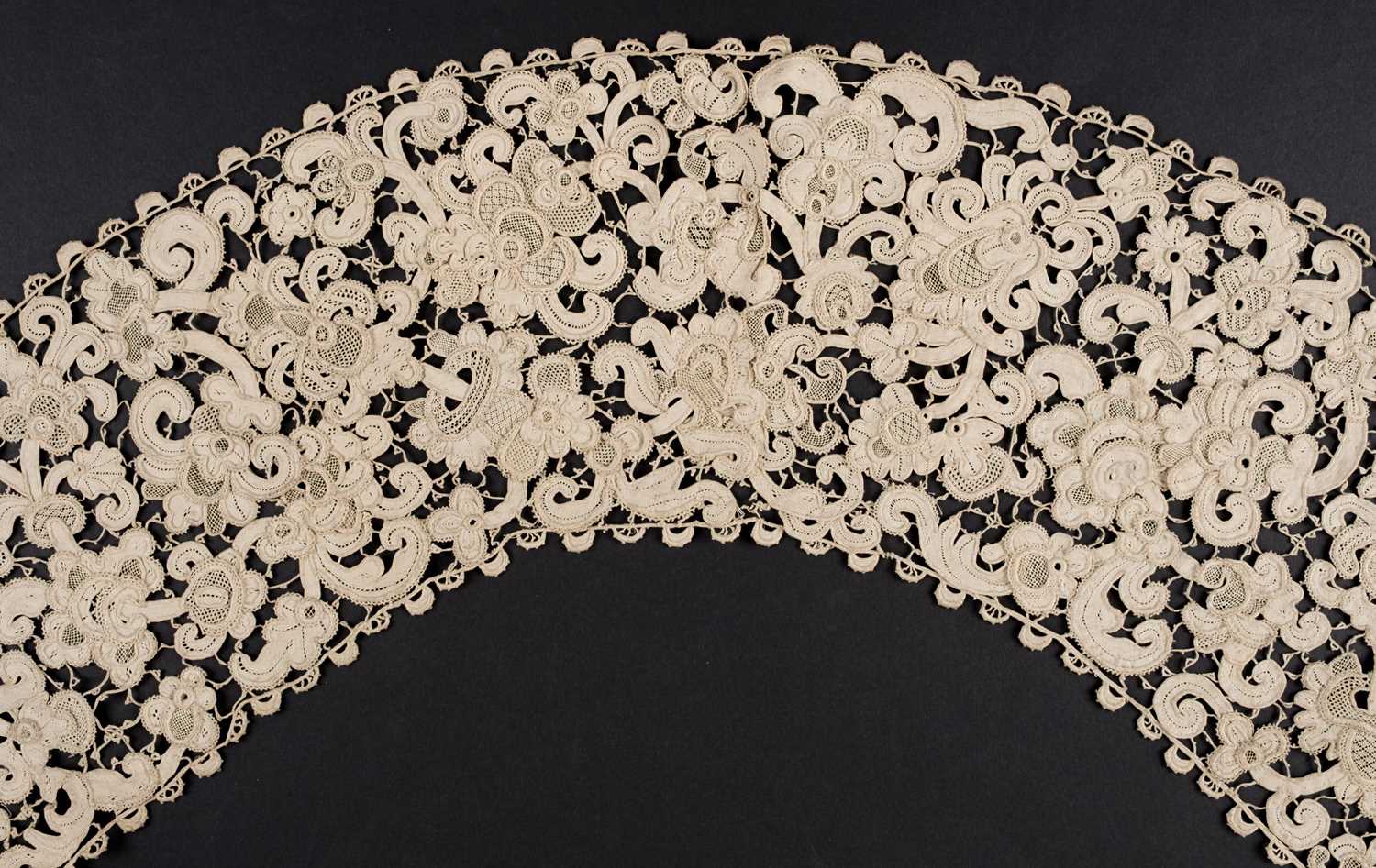 Lot 459 - Lace. Four large pieces of Venetian Gros