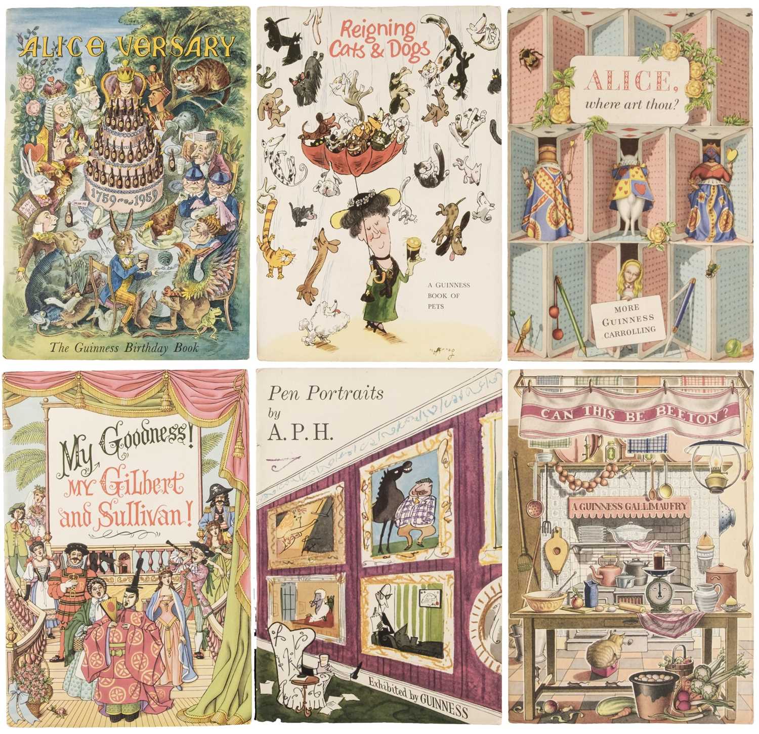 Lot 598 - Guinness Booklets. Alice Versary, 1759-1959,
