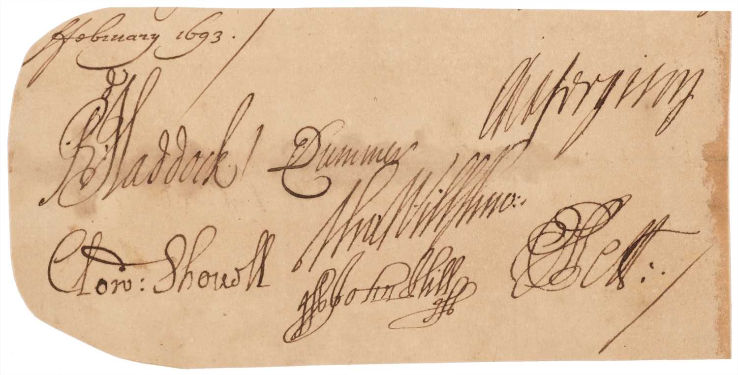 Lot 390 - Admiralty Autographs. A group of 7 ink