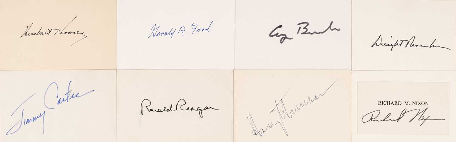 Lot 388 - United States Presidents. A group of 8 Ink