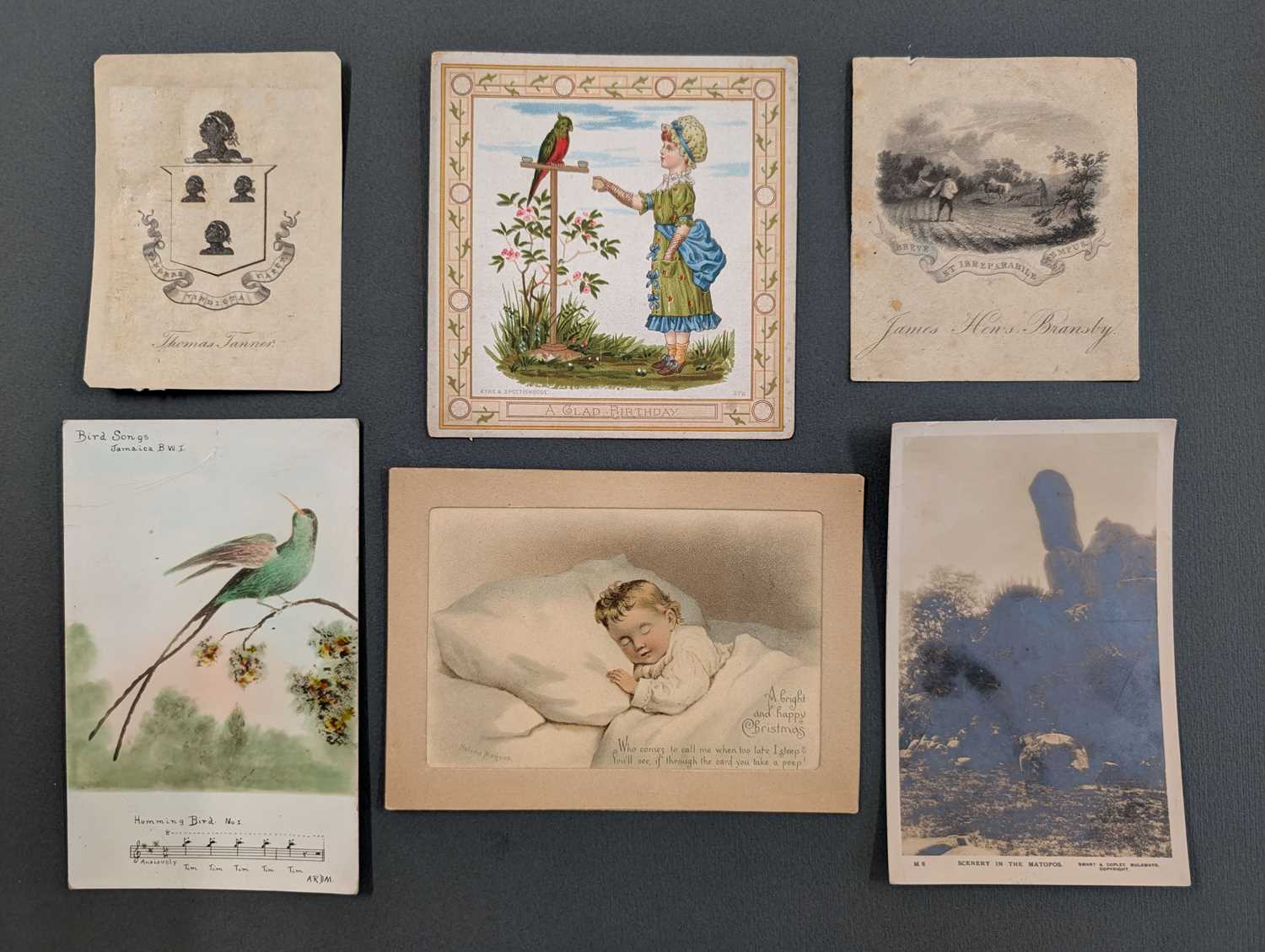 Lot 284 - Miscellaneous ephemera, mostly 19th and 20th