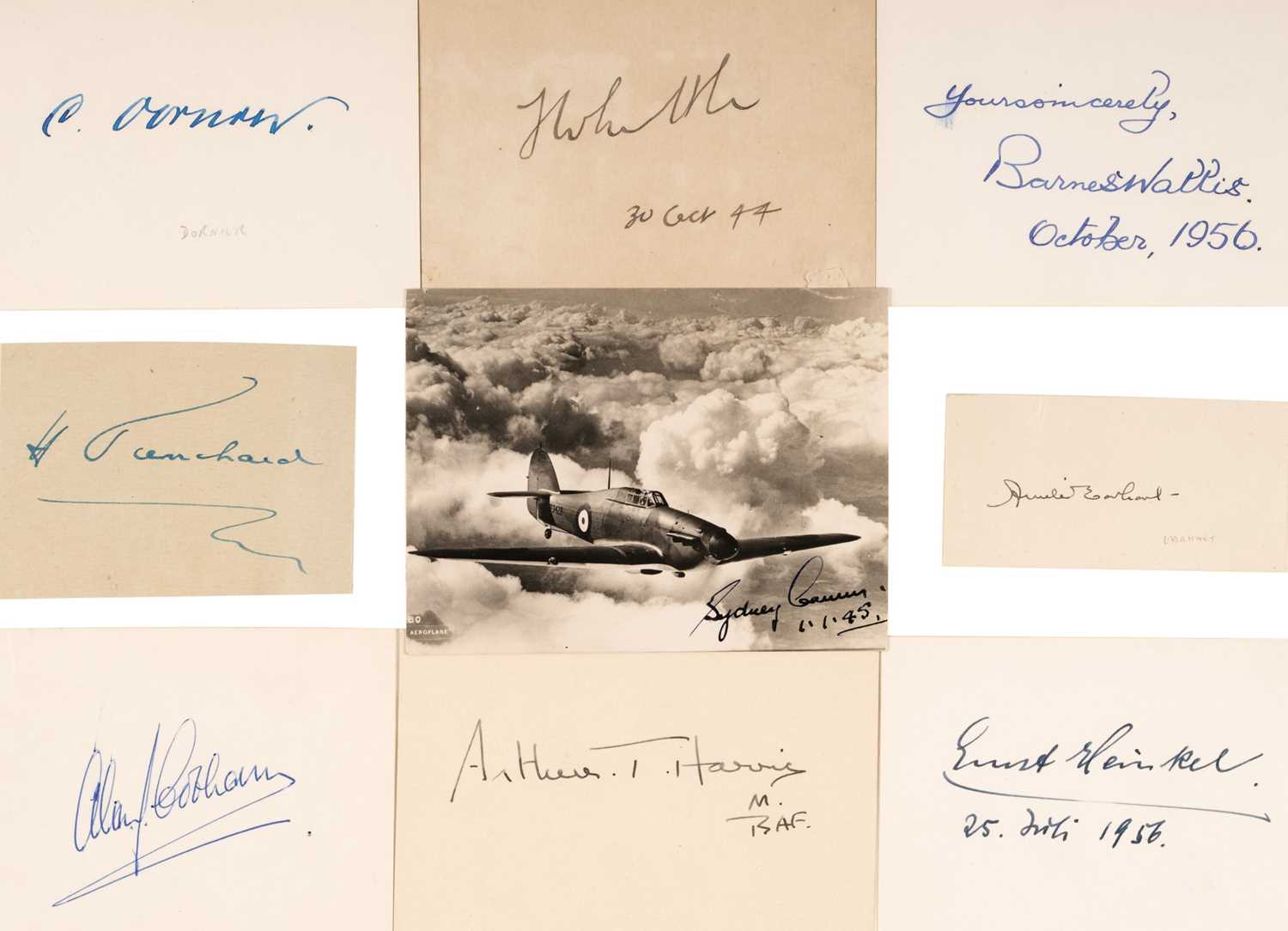 Lot 331 - Aviation Autographs. A group of 38
