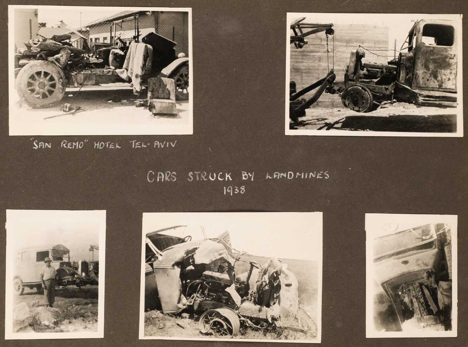 Lot 49 - Arab revolt in Palestine. Photograph album