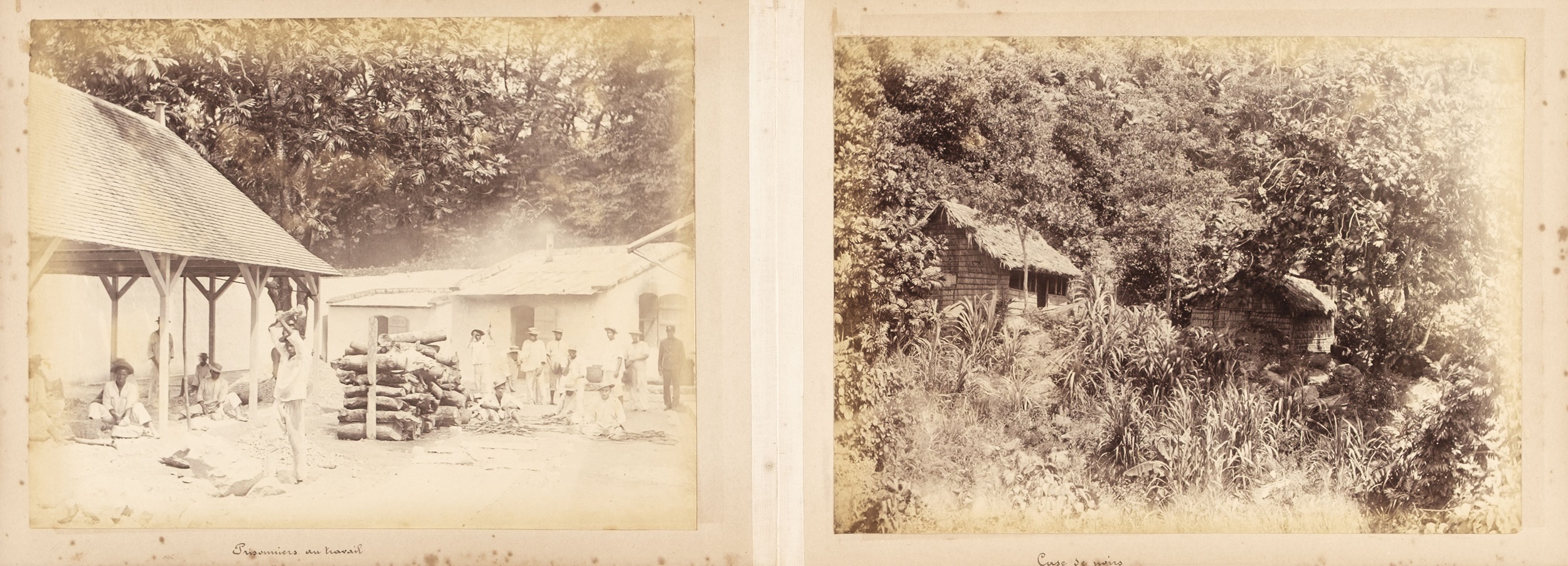 Lot 40 - Seychelles. A Messageries Maritimes album of