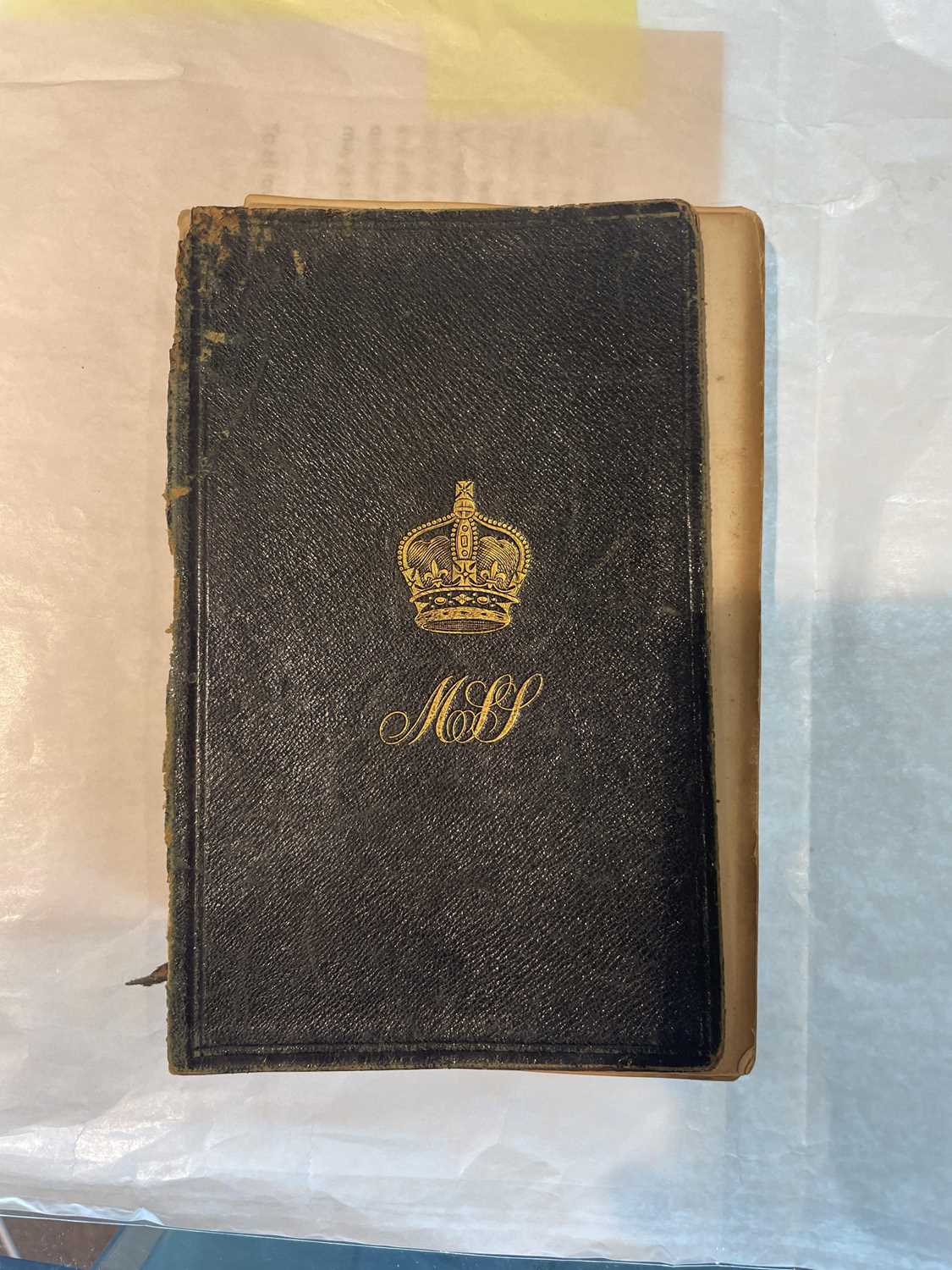 Lot 5 - Australian Manuscript Diary. Mr John Matthews