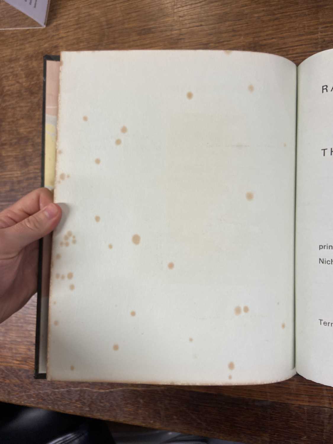 Lot 657 - Tern Press. The Poems on Llywarch Hen, Tern