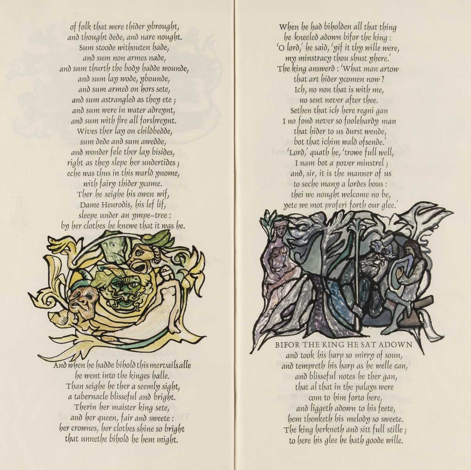 Lot 654 - Tern Press. Sir Orfeo, Tern Press, June 1980.