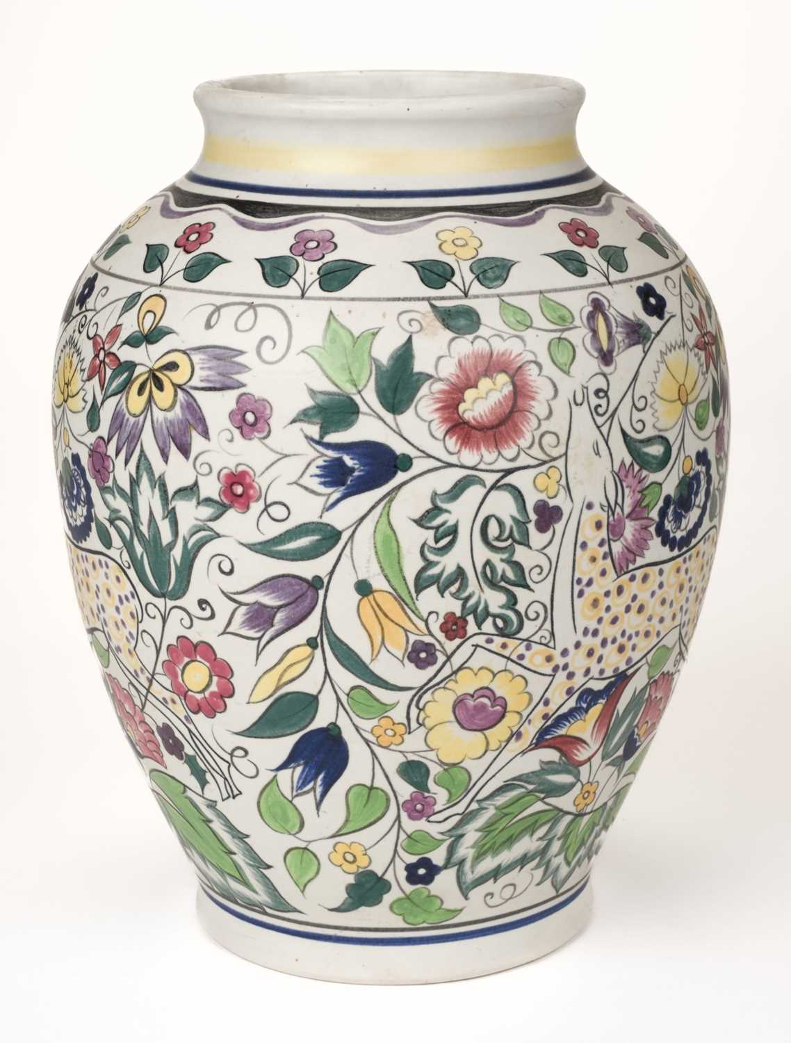 Lot 535 - Poole Pottery. A large Poole Pottery