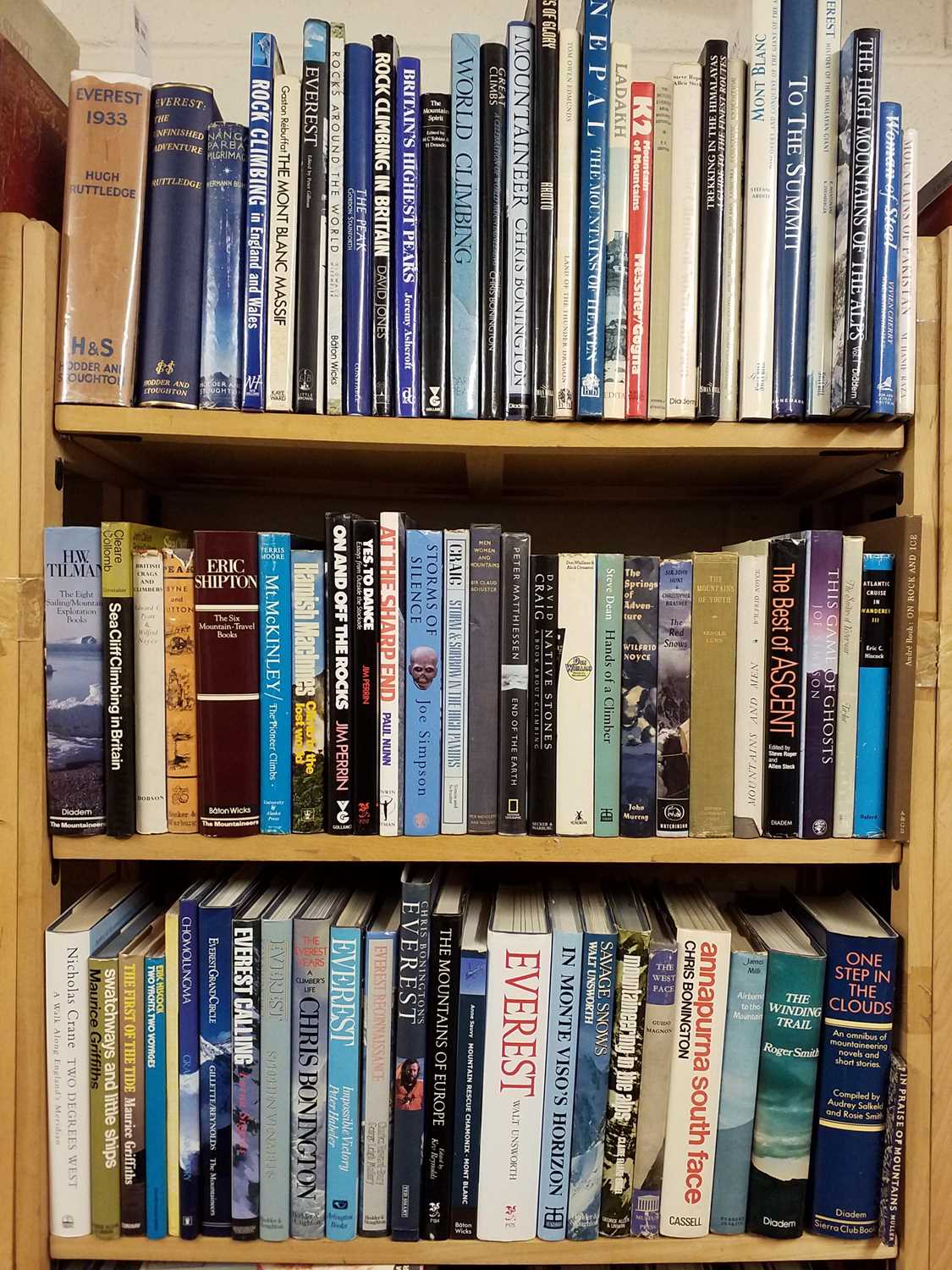 Lot 305 - Mountaineering. A large collection of modern