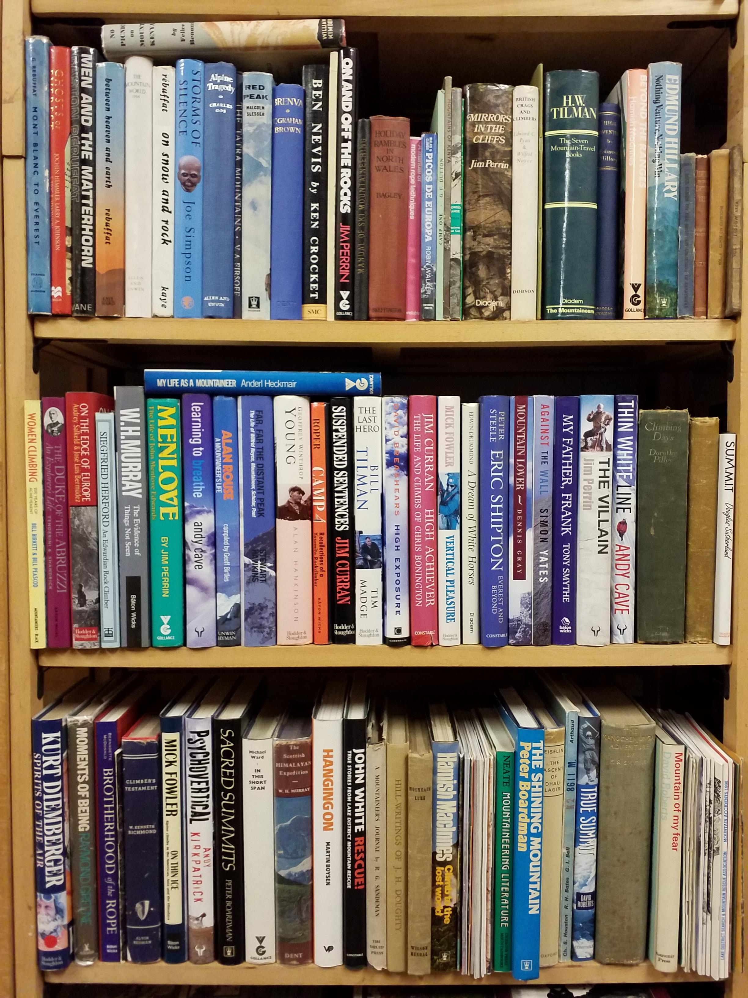 Lot 305 - Mountaineering. A large collection of modern