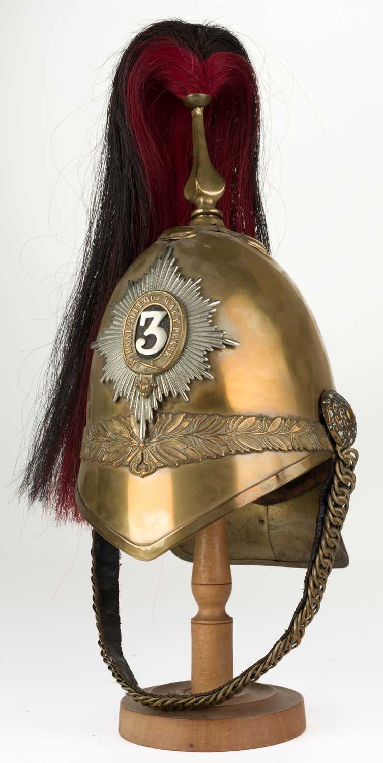 Lot 509 - Victorian Helmet. An 1871 Pattern Albert