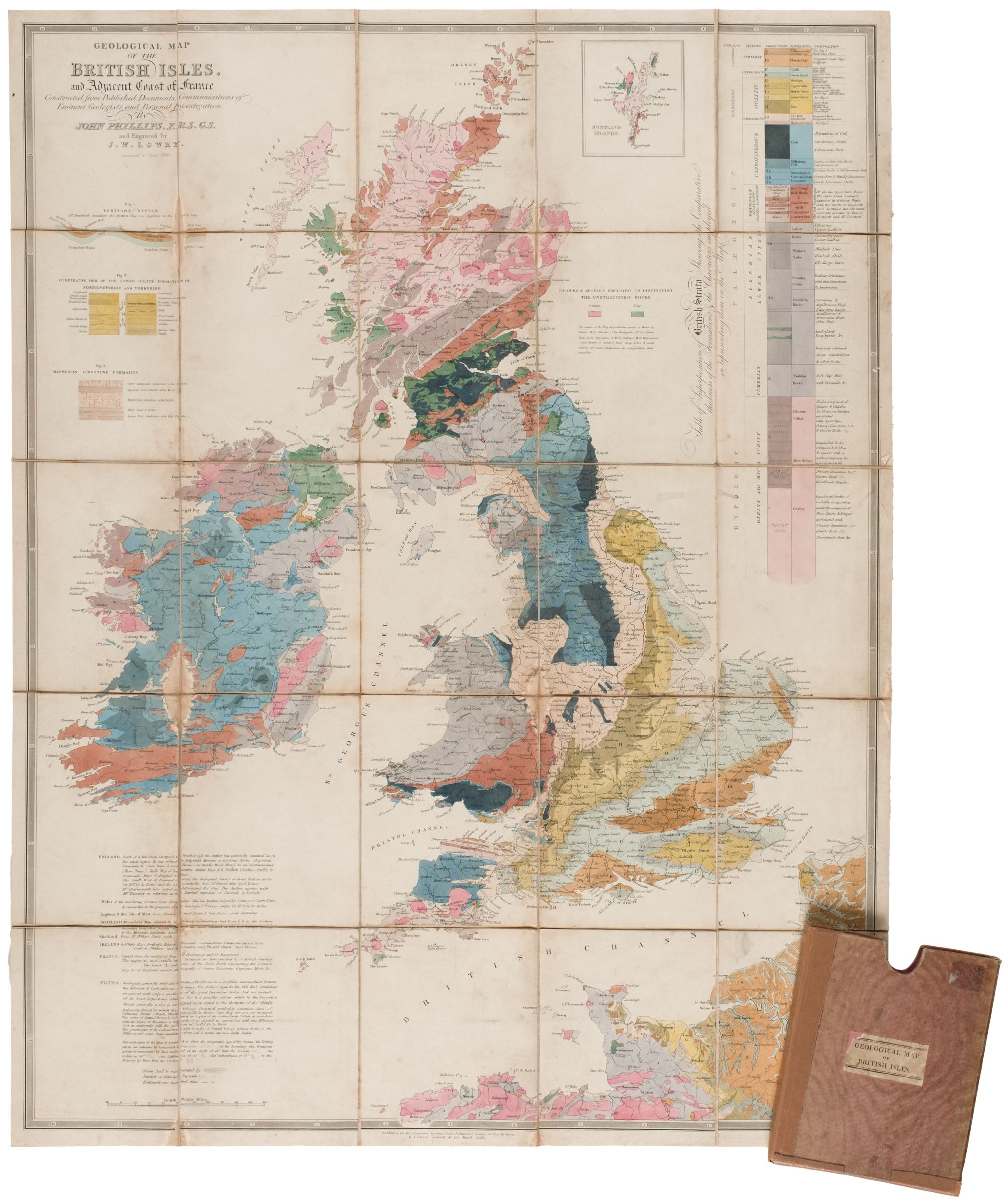 Lot 91 - British Isles. Phillips, (John), Geological