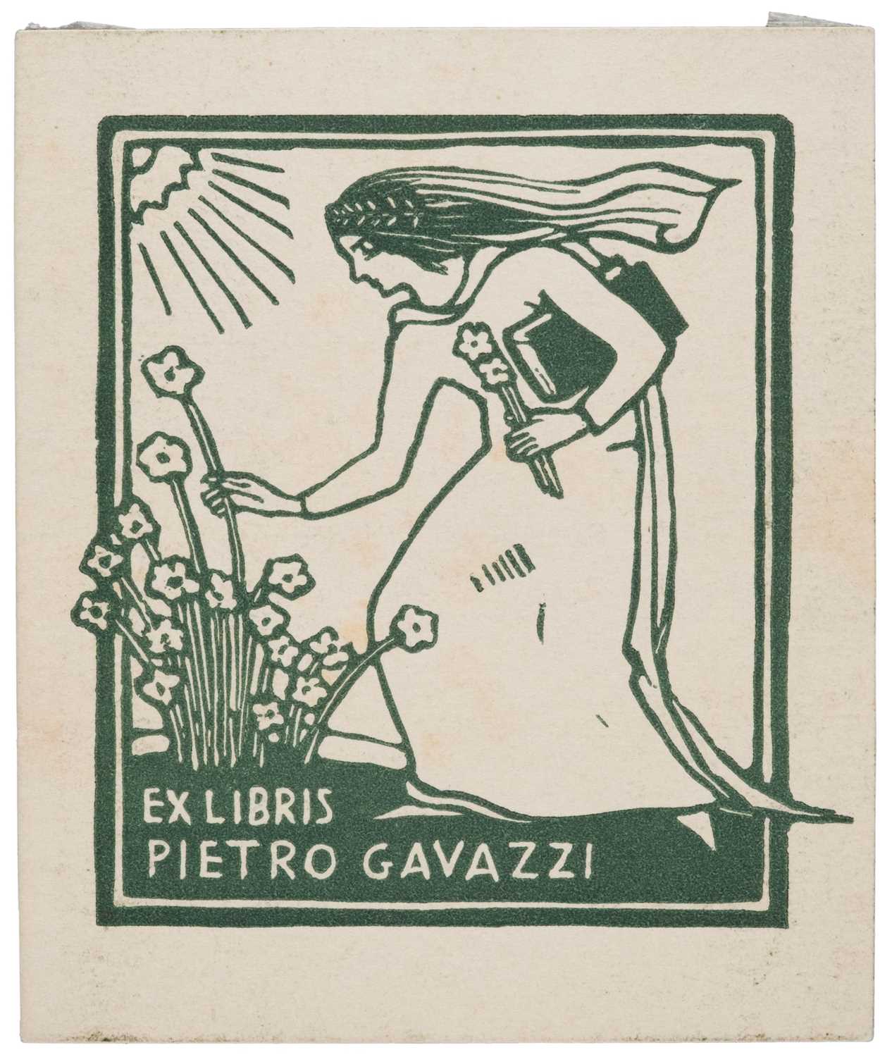 Lot 391 - Italian Bookplates. Collection of