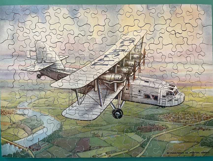 Lot 70 - Imperial Airways. A 1930s promotional jigsaw
