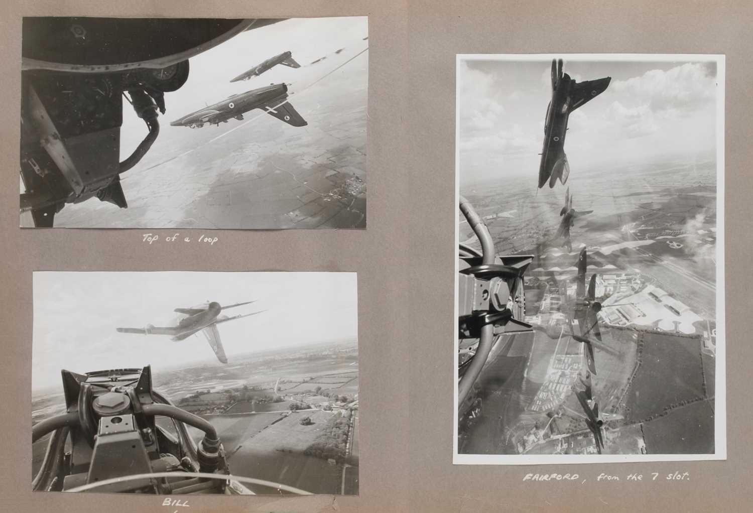 Lot 151 - Red Arrows. A scrap album compiled by Ray