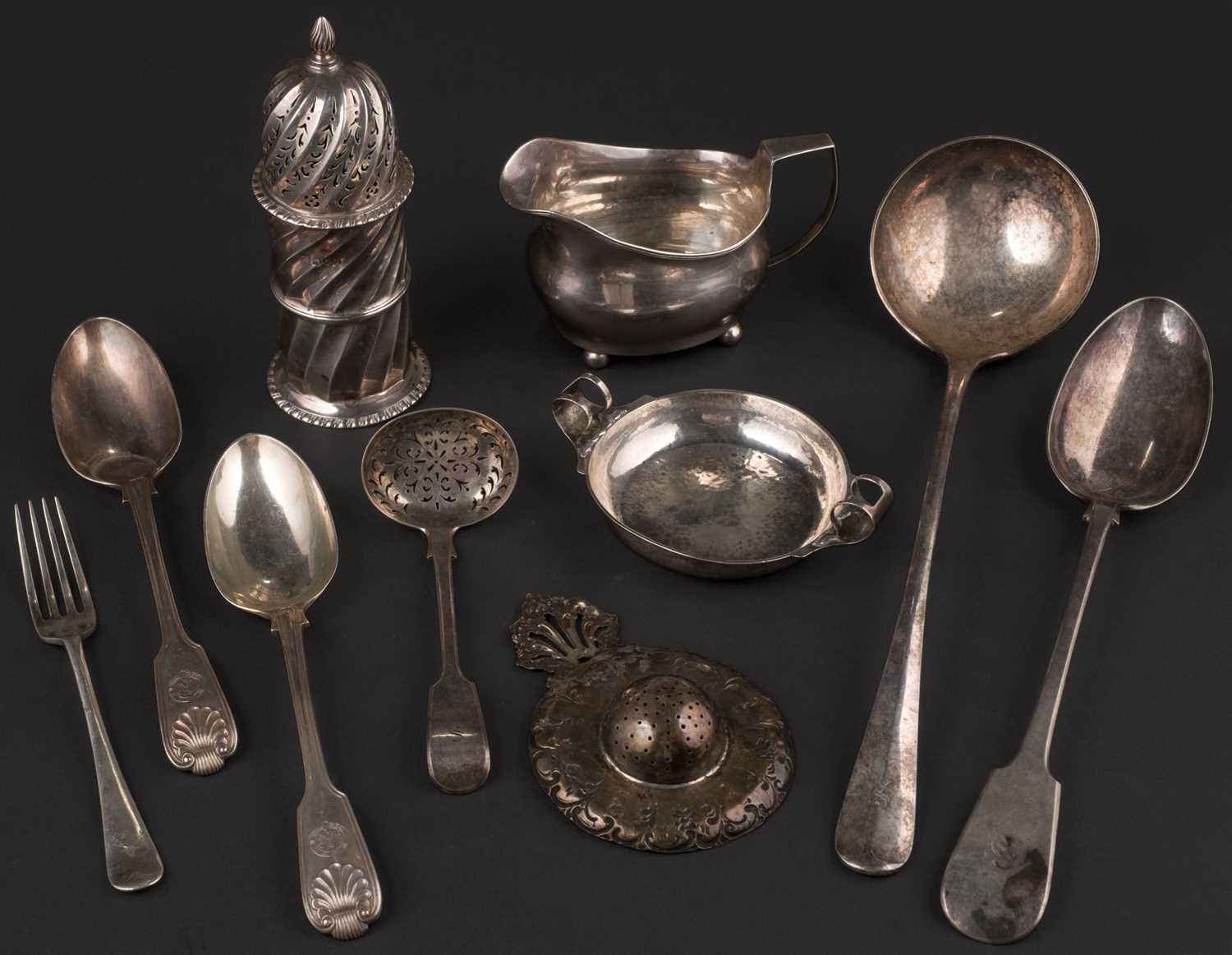 Lot 703 - Mixed silver. A mixed collection of silver