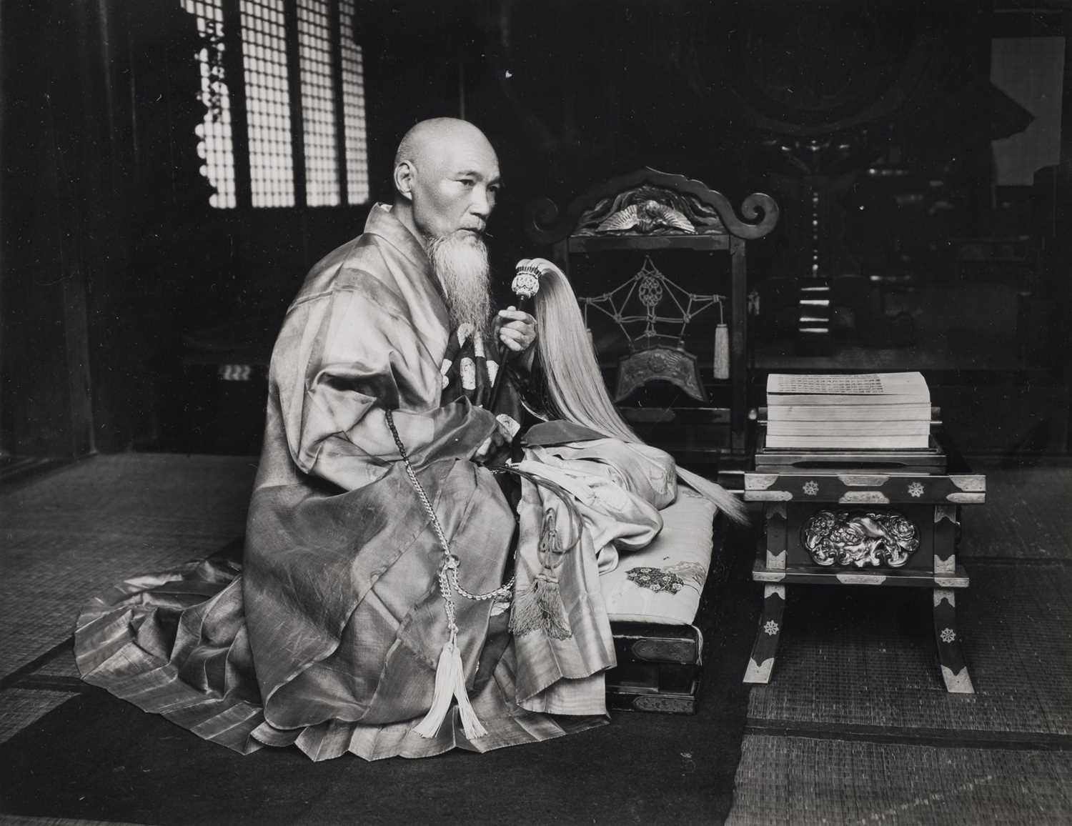 Lot 73 - Japan. The Buddhist abbot of Ikegami, by