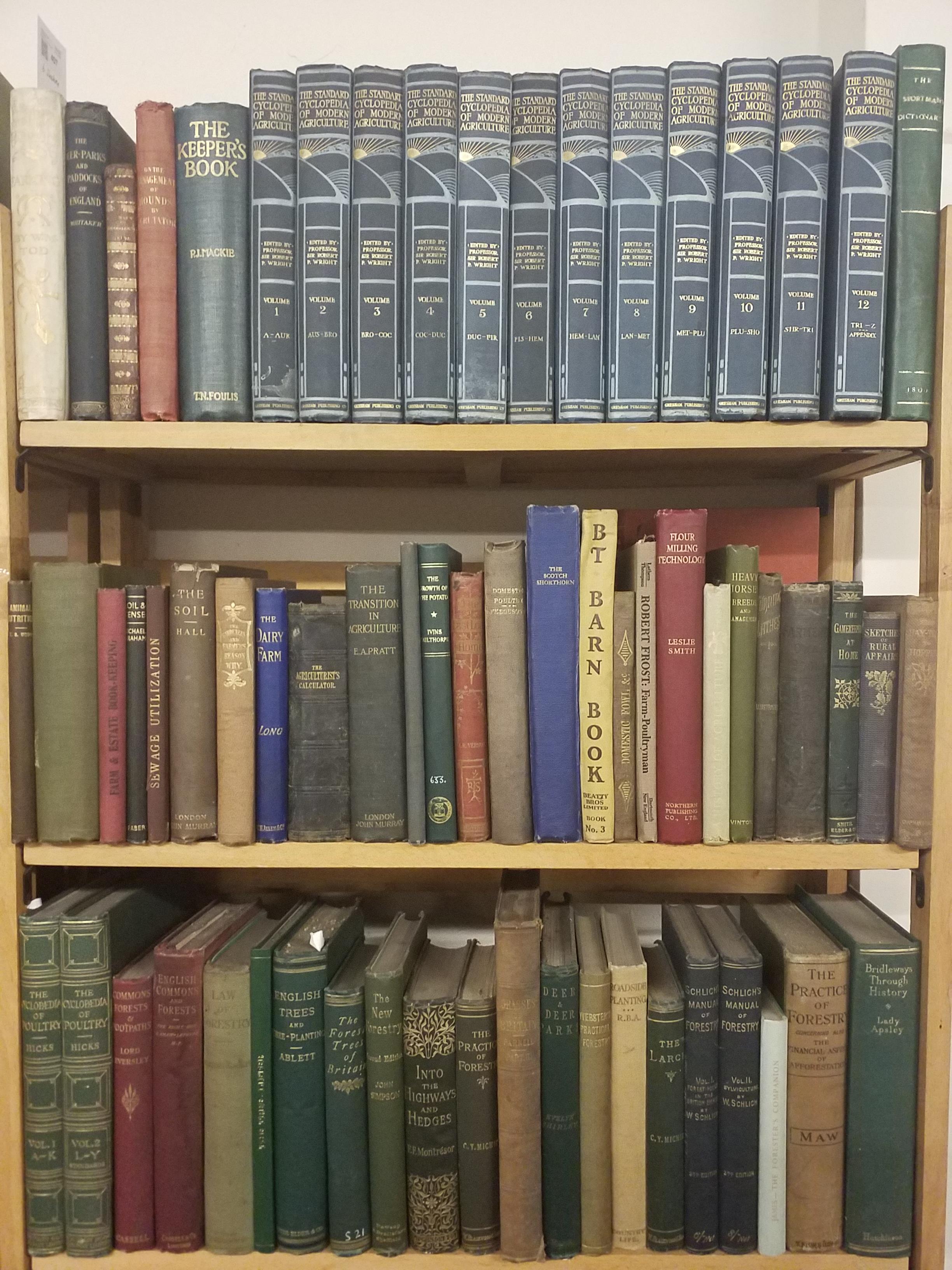 Lot 407 - Agriculture. A large collection of 19th