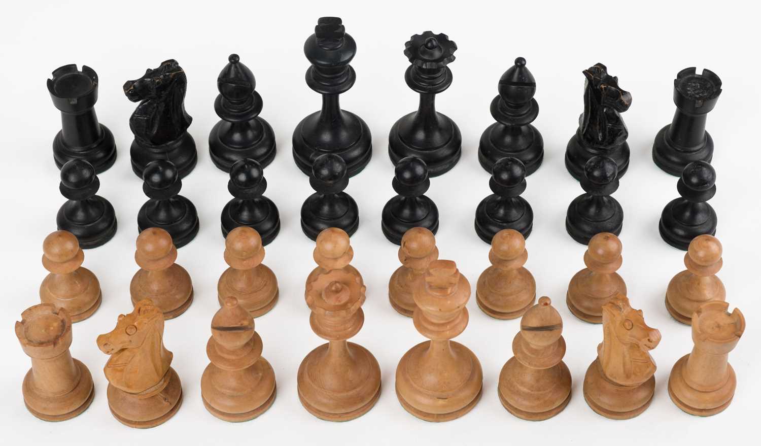 Lot 658 - Chess set.