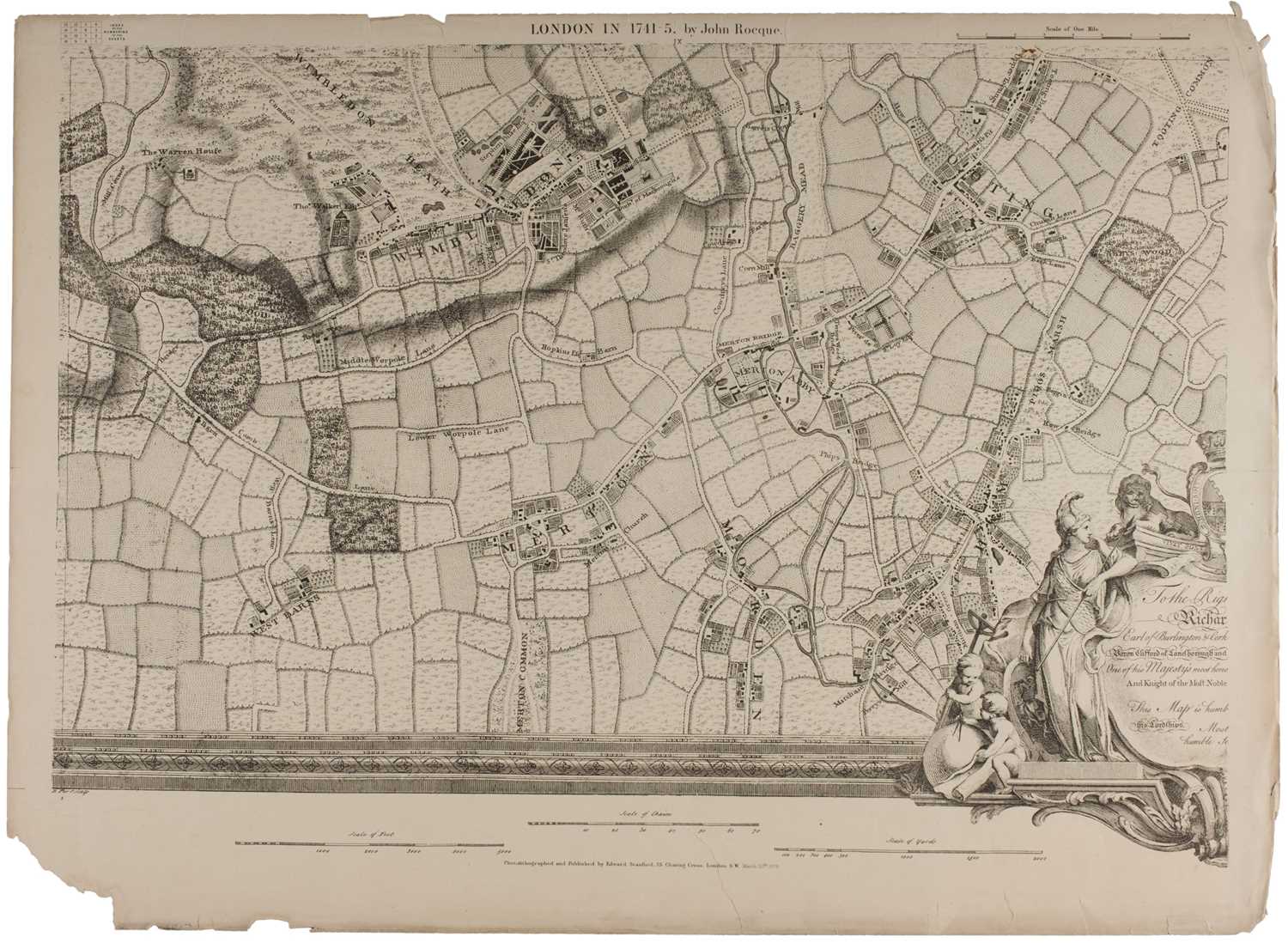 Lot 100 - London. Rocque (John), An exact survey of