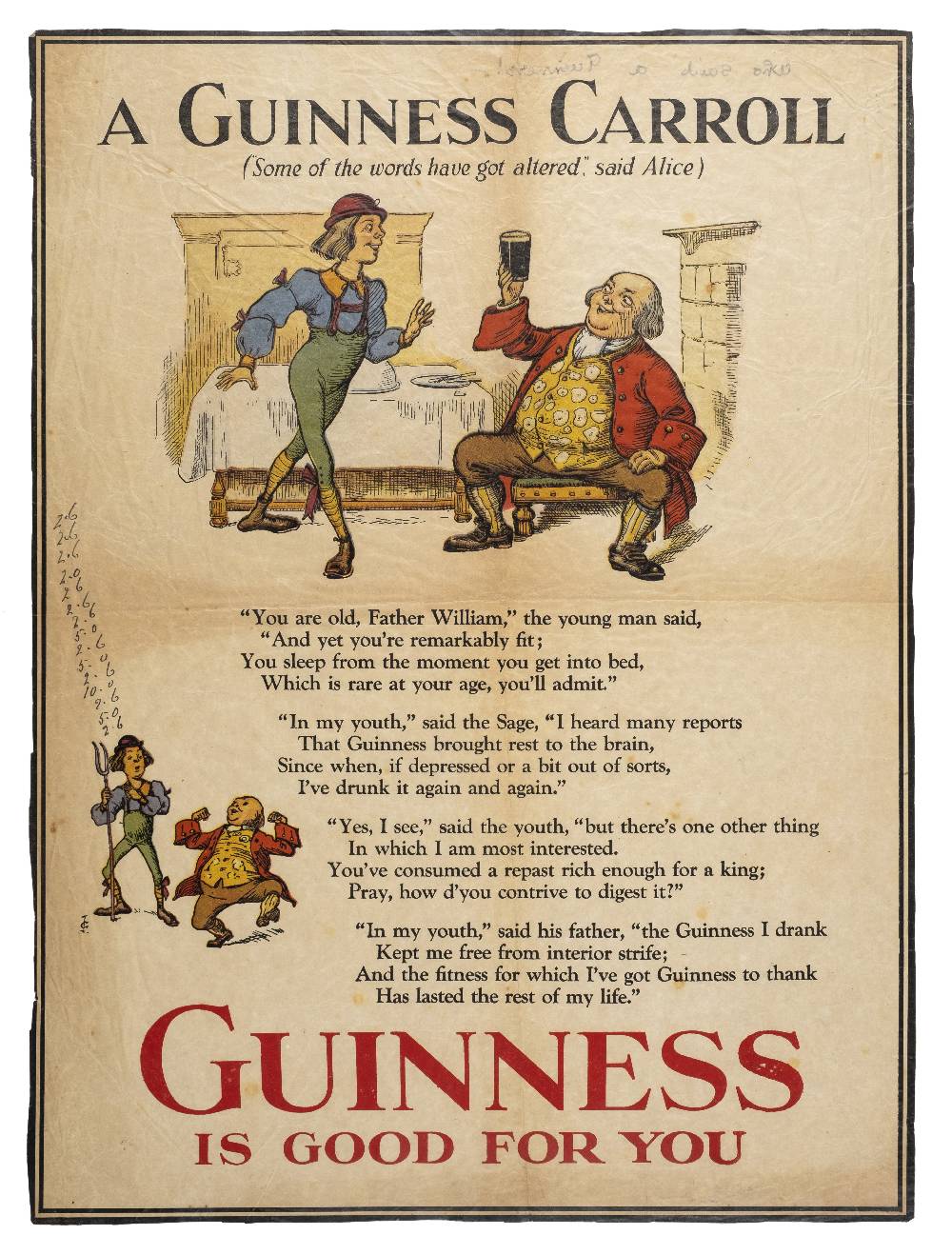 Lot 720 - Guinness Christmas Booklets.