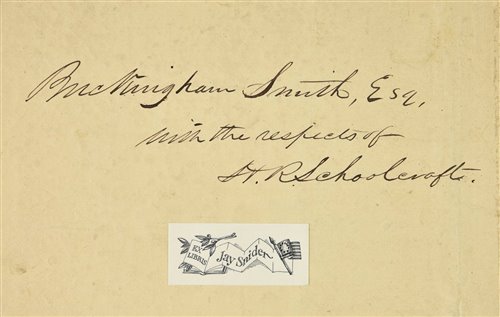 Lot 35 - Schoolcraft, Henry R.