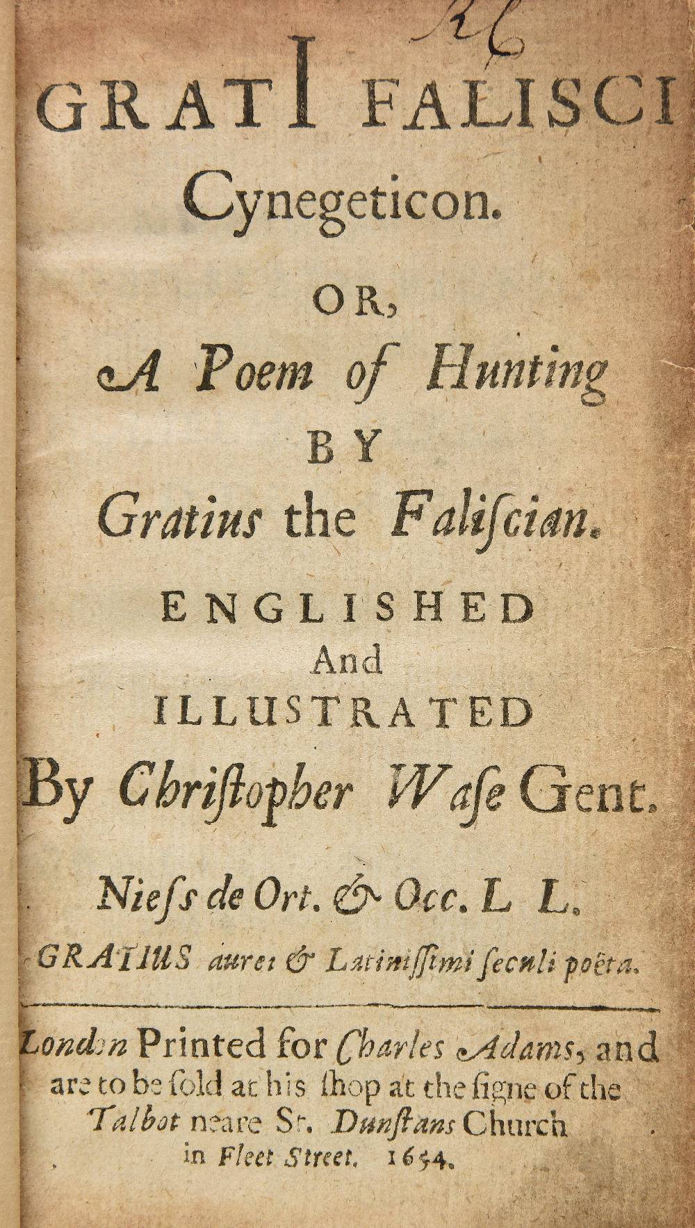 Lot 76 - Grattius, Faliscus