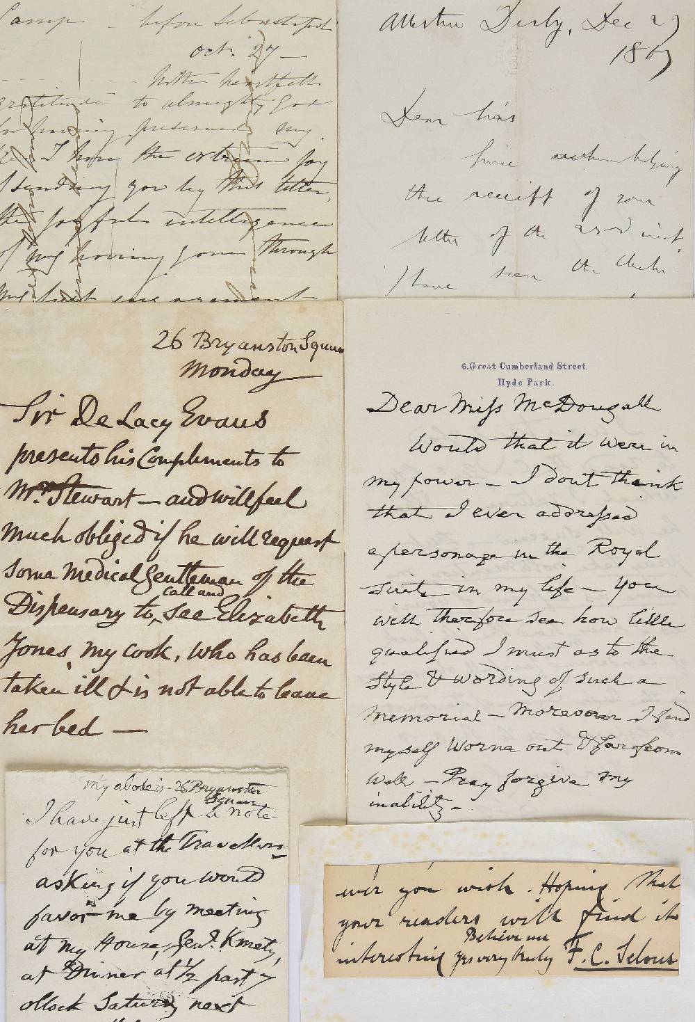 Lot 236 - Military documents.