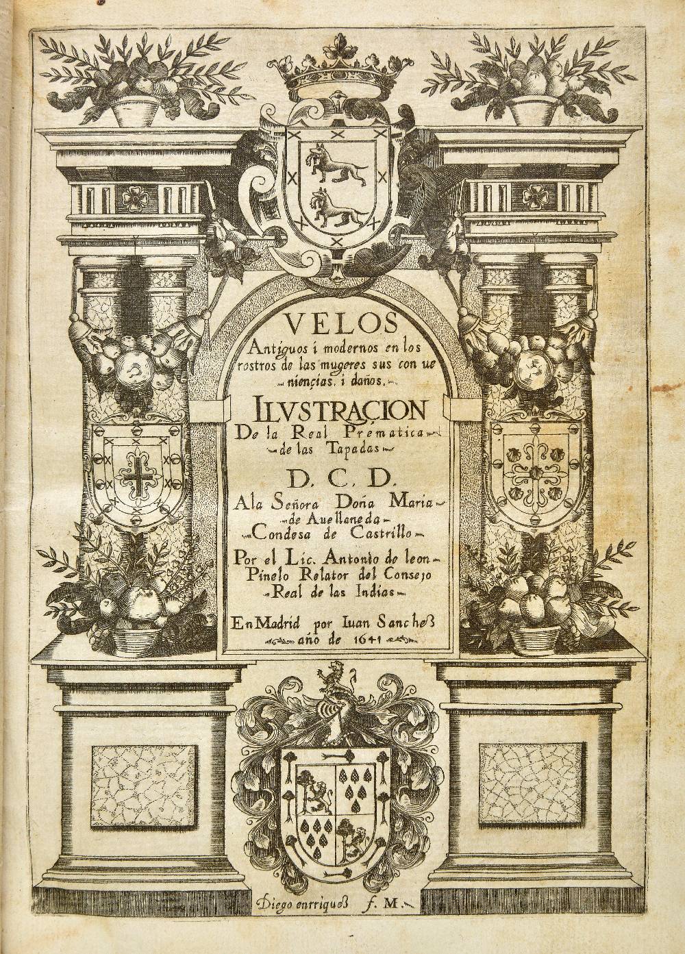 Lot 290 - Leon Pinelo, Antonio de