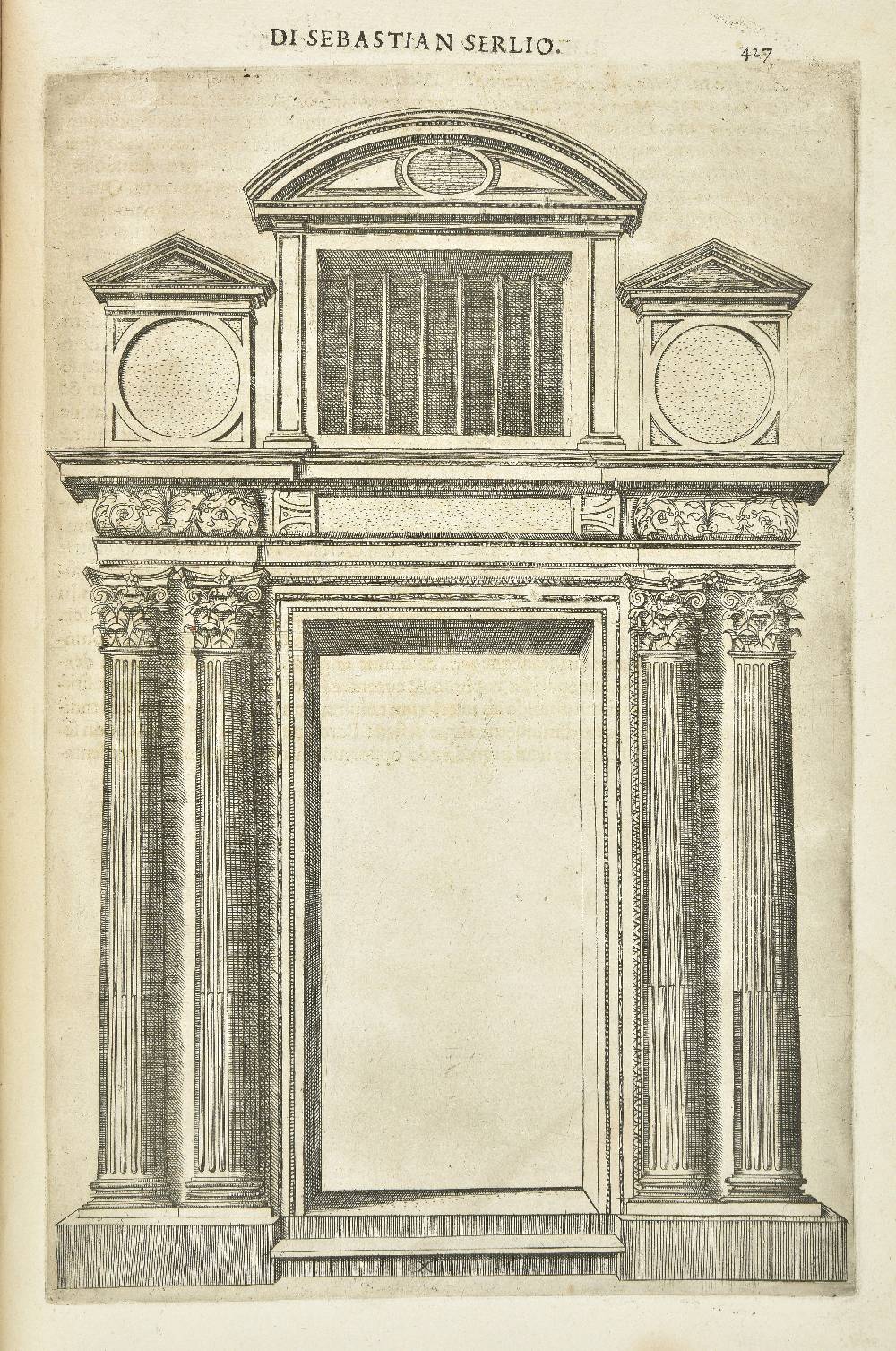 Lot 357 - Serlio, Sebastiano